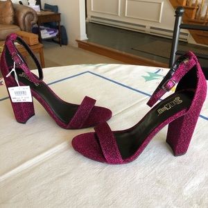 Brash | Shoes | Brash Hot Pink Sparkly Heels Size 75 Brand New | Poshmark